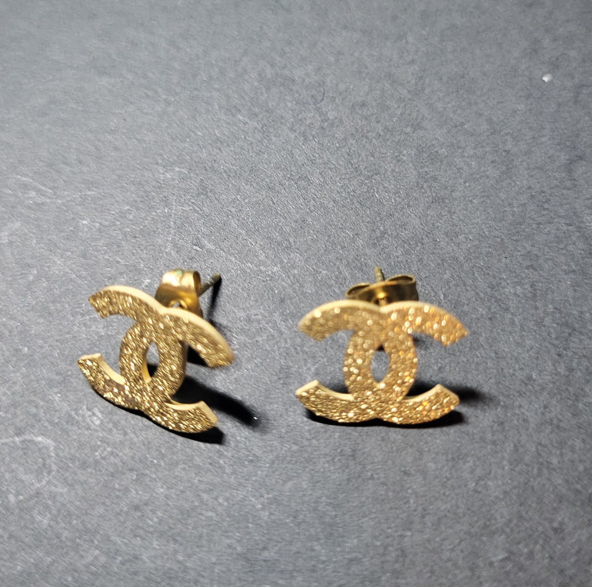 Gold Herringbone flat chain Monogram VIP Necklace set – Justfabulousbrands